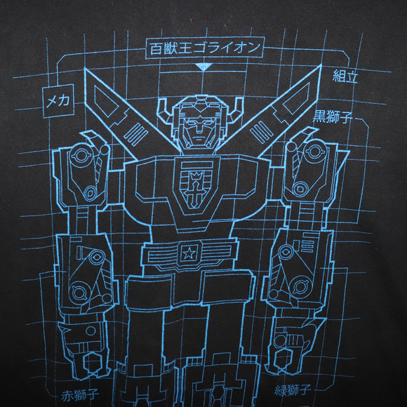 Loot Crate | Shirts | Transformers Loot Crate Voltron Blueprint Shirt M ...